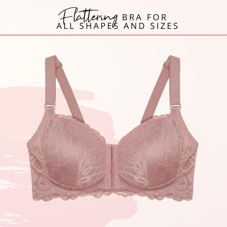 Magic Front Closure Push Up Thin Cup Wireless Lace, High Quality ...