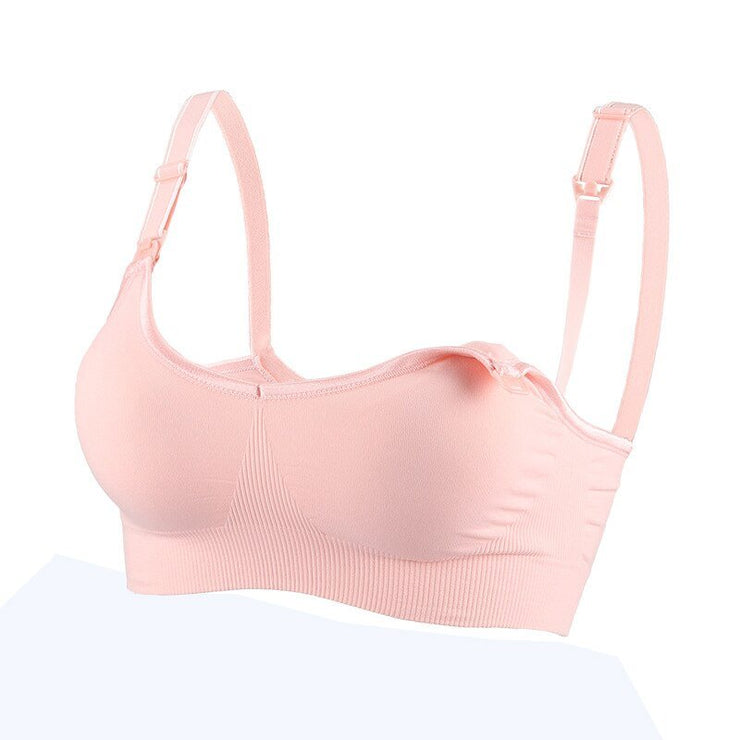 Magic Seamless Nursing Push Up Bra, Comfy Wireless Padded Bra With ...