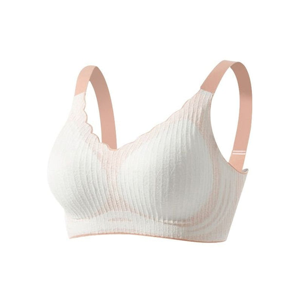 Magic Seamless Two-Tone Wire Free Bra, Seamless Elegance, Style and ...